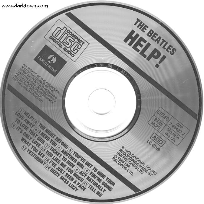 The Beatles Help : CD | CD Covers | Cover Century | Over 1.000.000 ...